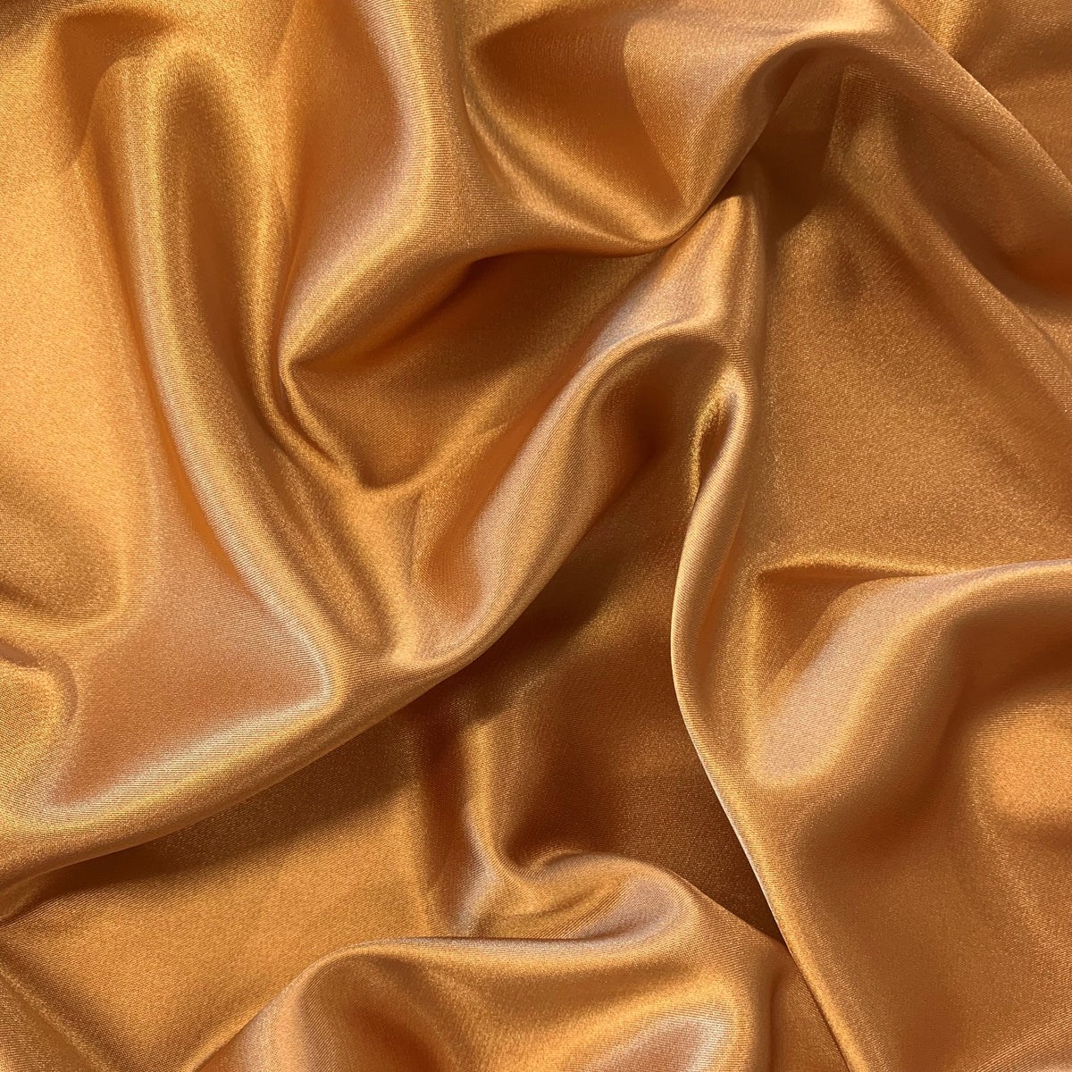 Lightweight Polyester Satin - Rust – Fabric Box