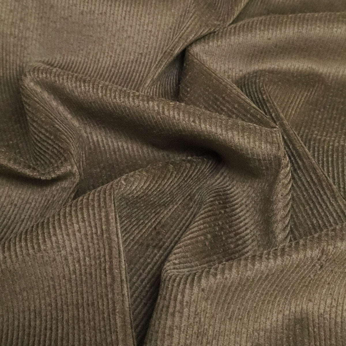 14 Wale Stretch Cotton Corduroy - Army – Fabric Box