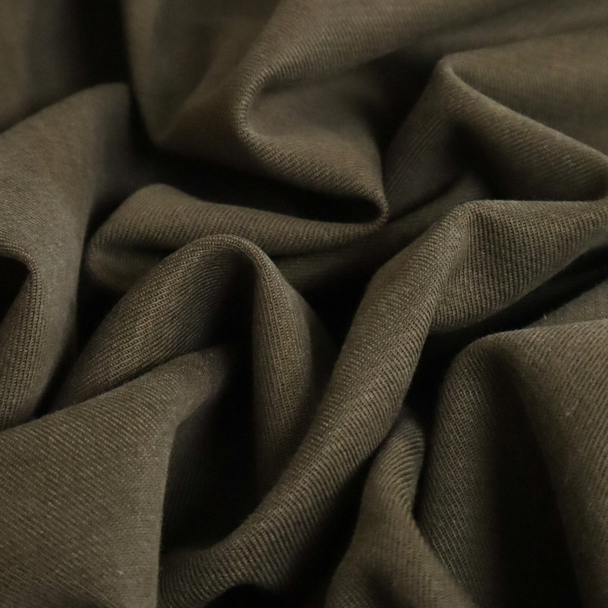 Cotton Tencel Twill - Khaki – Fabric Box
