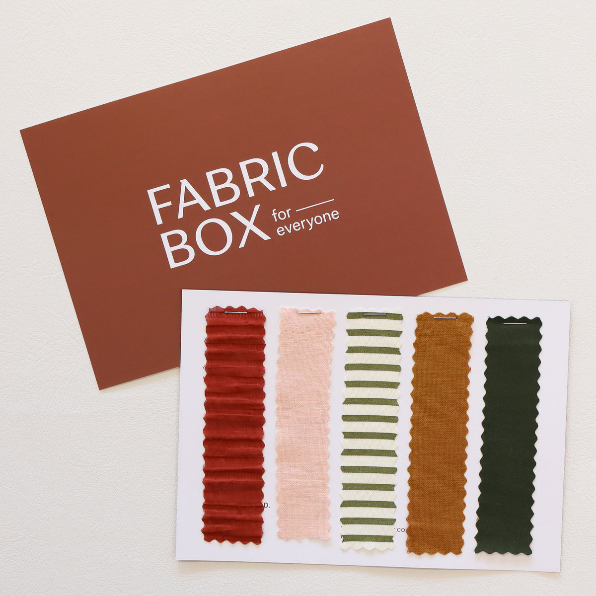 Fabric Sample – Fabric Box