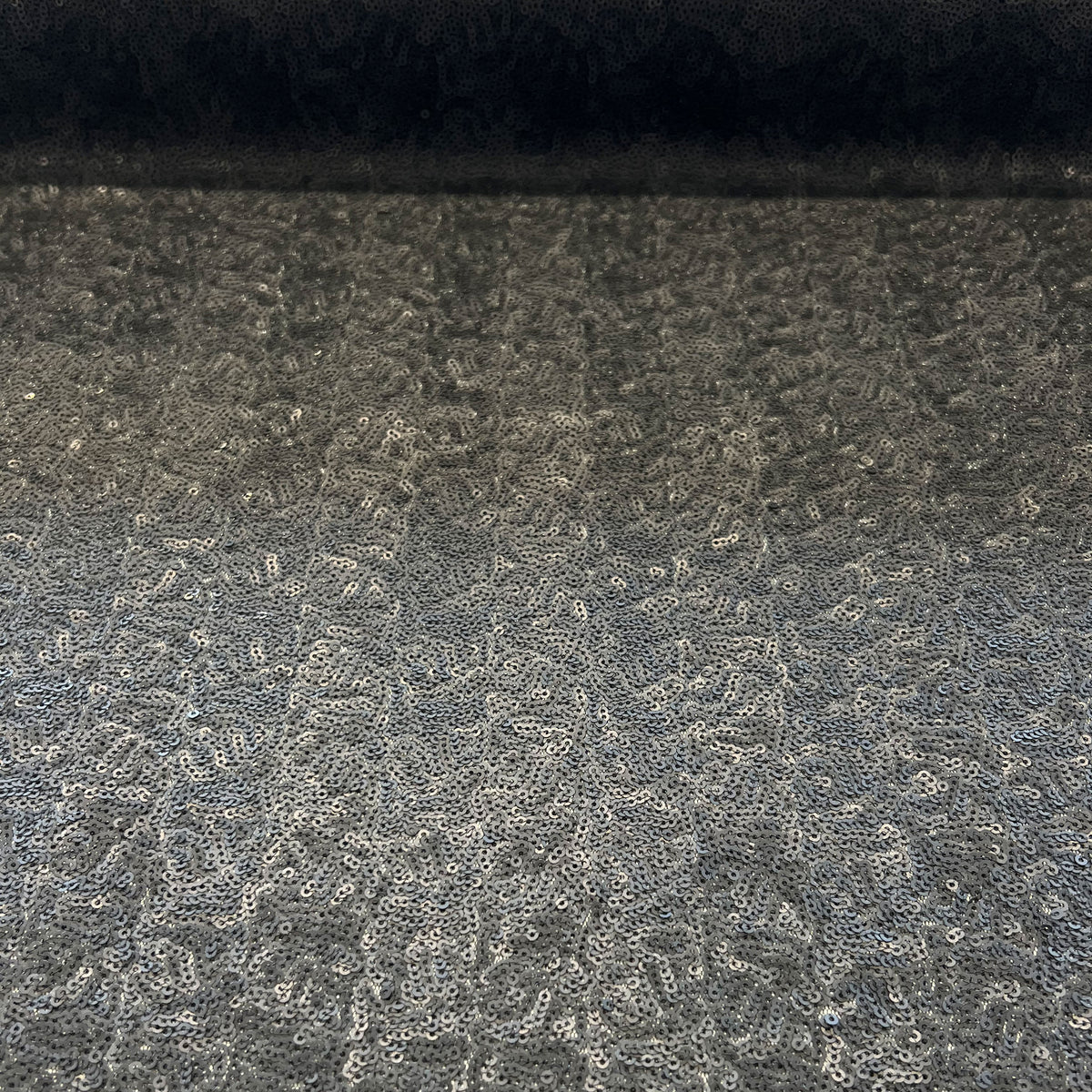 Sequins - Matte Black – Fabric Box