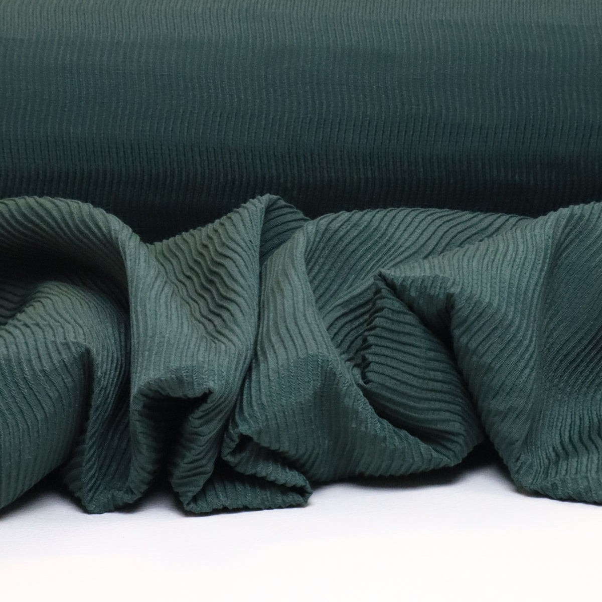 Ribbed Ripple Woven - Spruce – Fabric Box