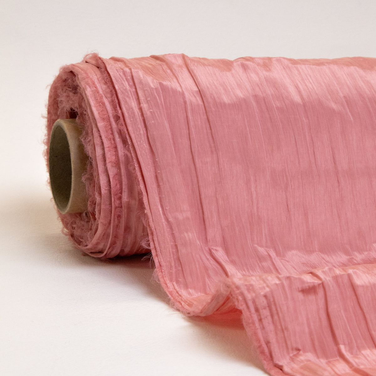 Lightweight Crinkle Satin - Carnation – Fabric Box