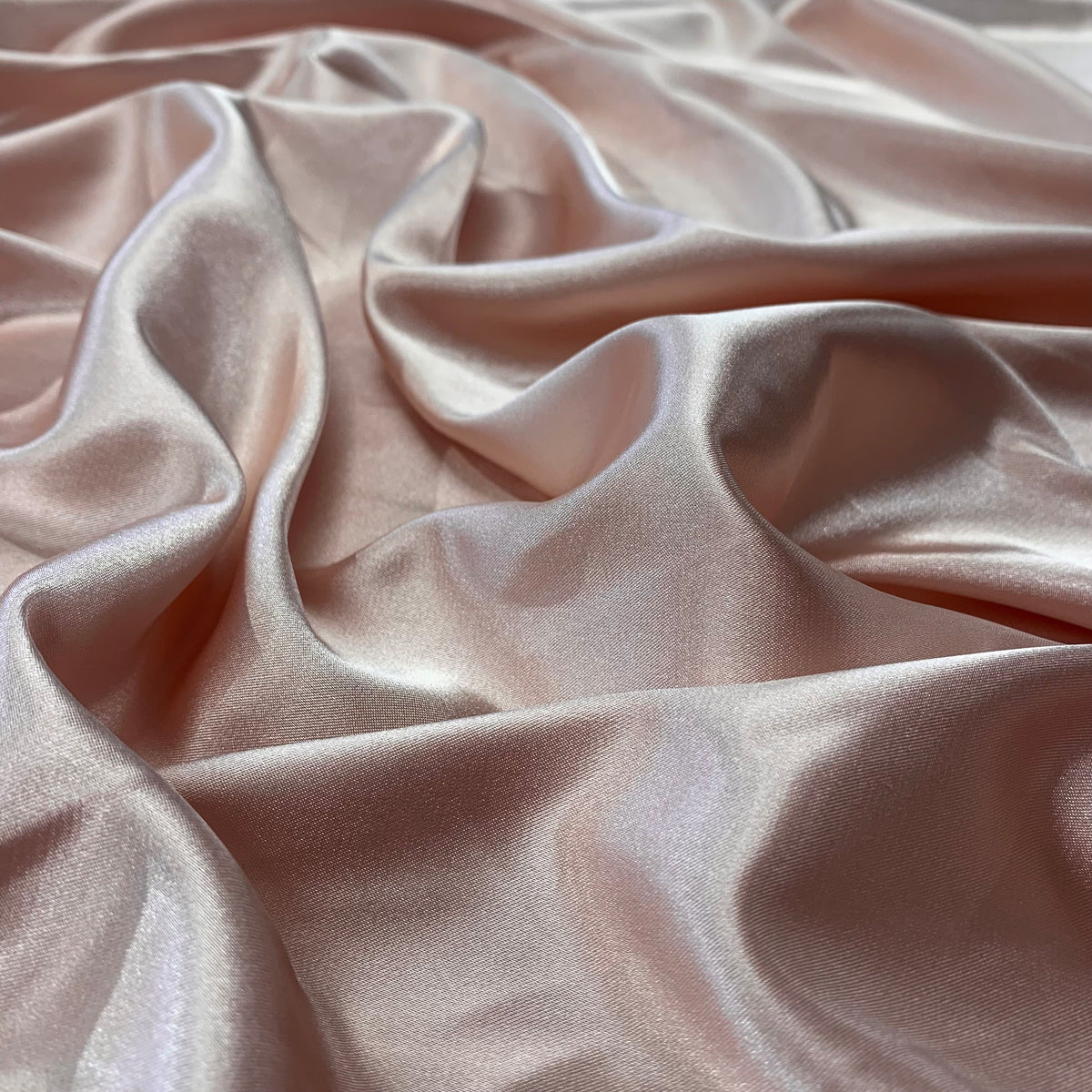 Lightweight Polyester Satin - Dusky Pink – Fabric Box