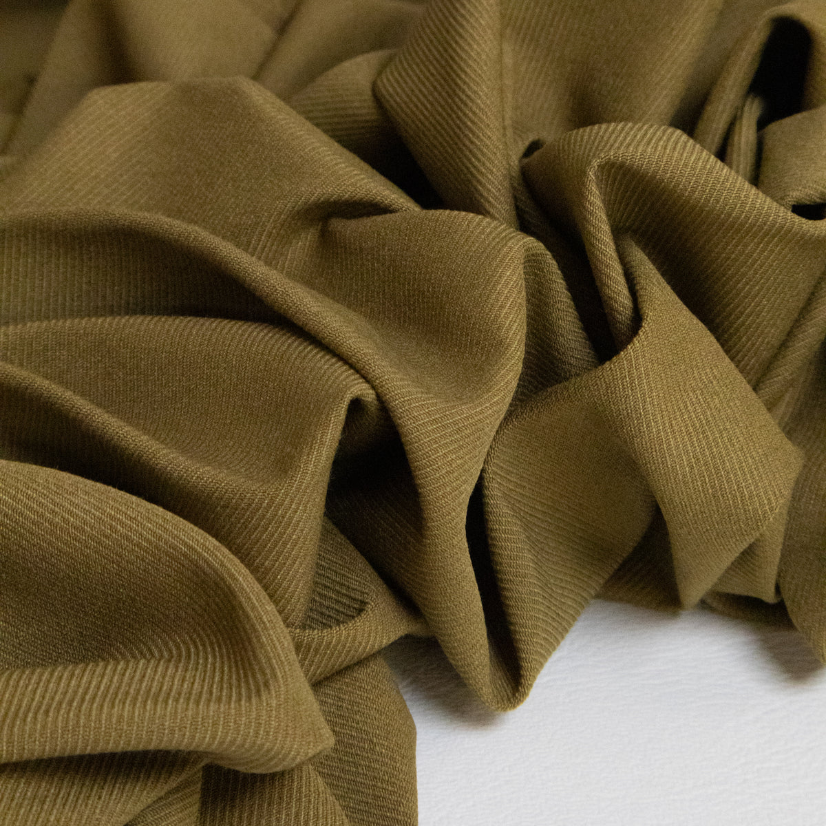 Warp Stretch Twill Bengaline 280gsm - Vine – Fabric Box