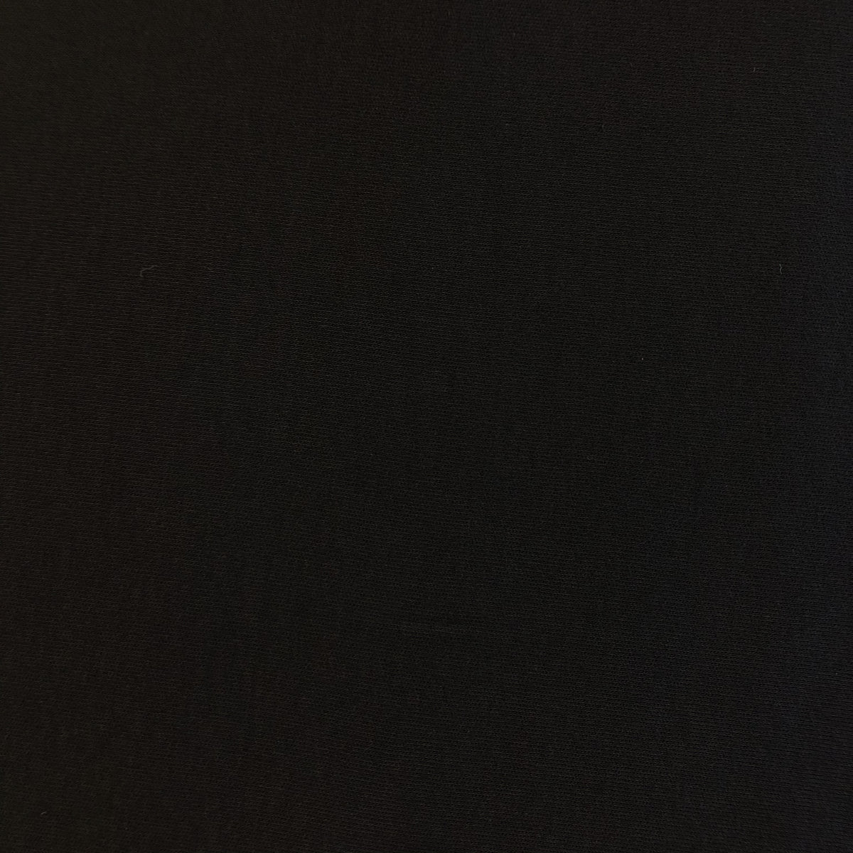 Cotton Interlock - Black – Fabric Box